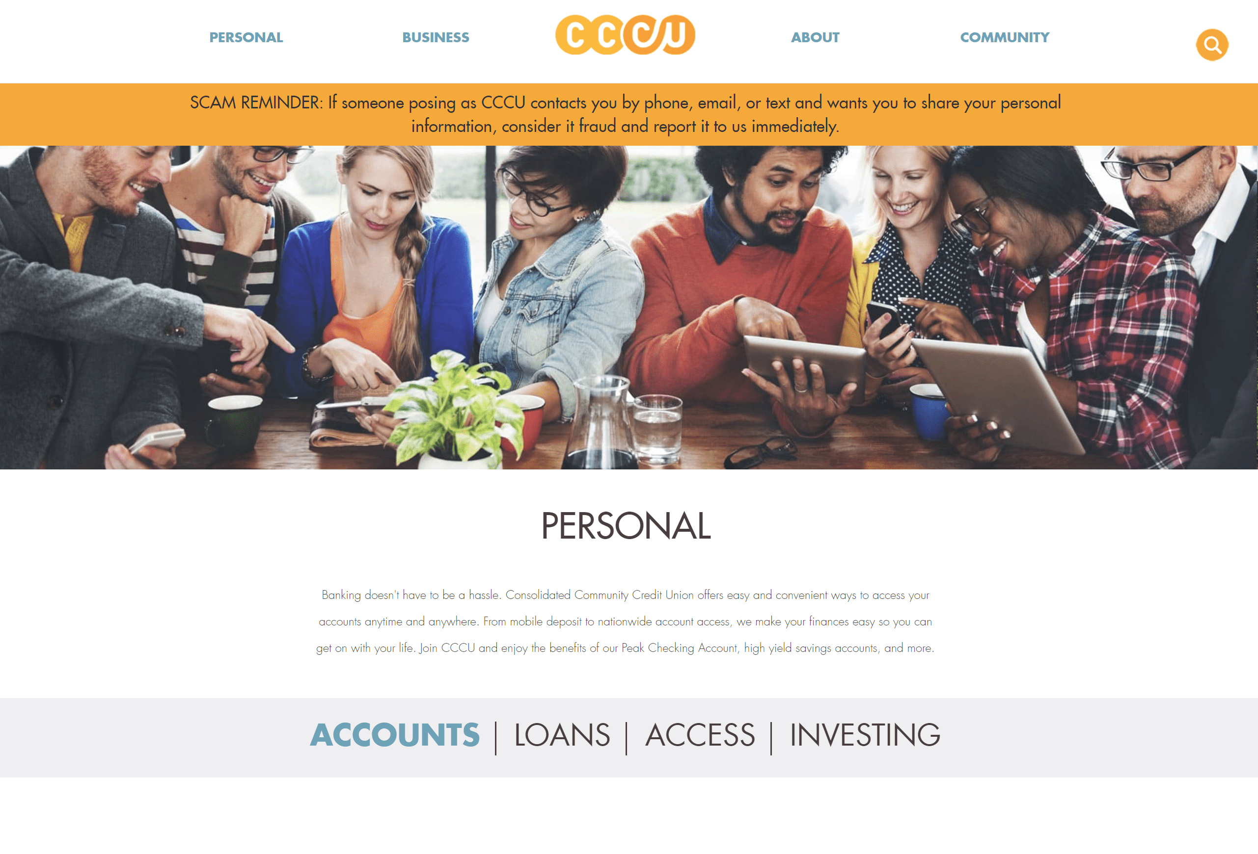 Case Study: Consolidated Community CU Digital Branch | FI Grow