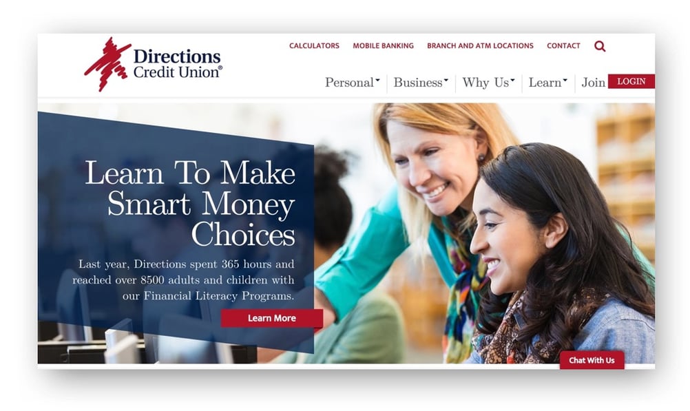 [Top 10 List] The Best Credit Union Websites We've Seen All Year!